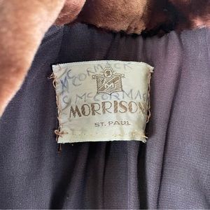 Jackets & Coats | Vintage Mahogany Brown Mink Fur Coat Morrisons St ...